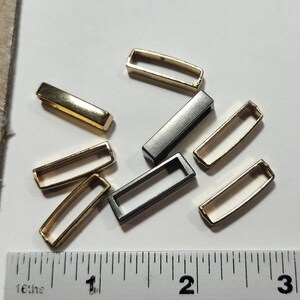 Reclaimed Square and Rectangle Sliders, Salvaged Metal or Plastic Purse ...