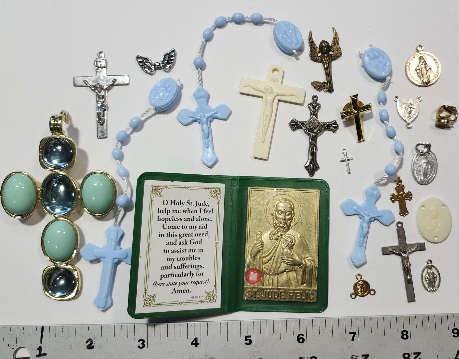 Random Trinket Lots, Multiple Sets, Pendants, Pearls, Gems, Bits and ...