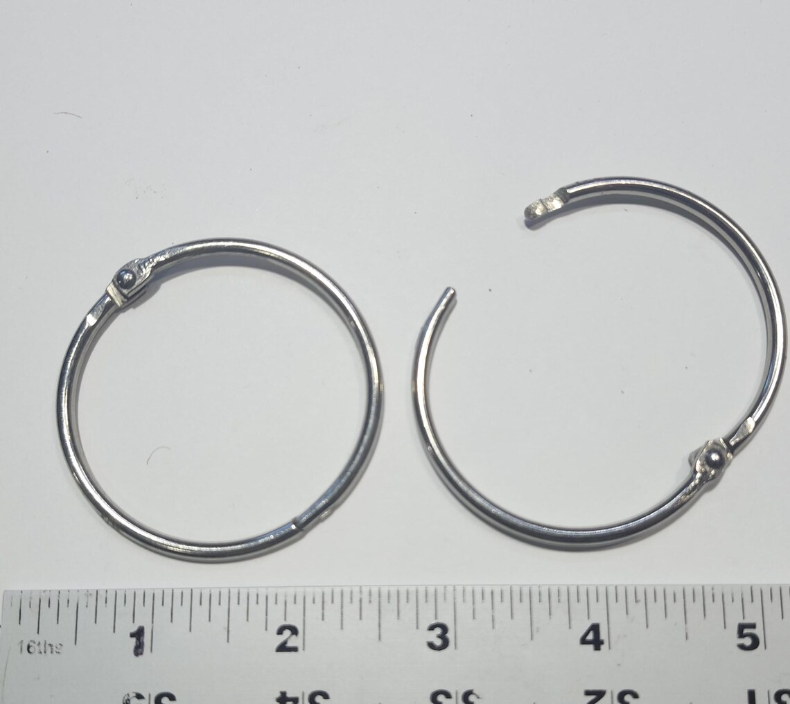 Reclaimed Metal Swivel Clips, Circular Clips, Salvaged Purse Hardware ...