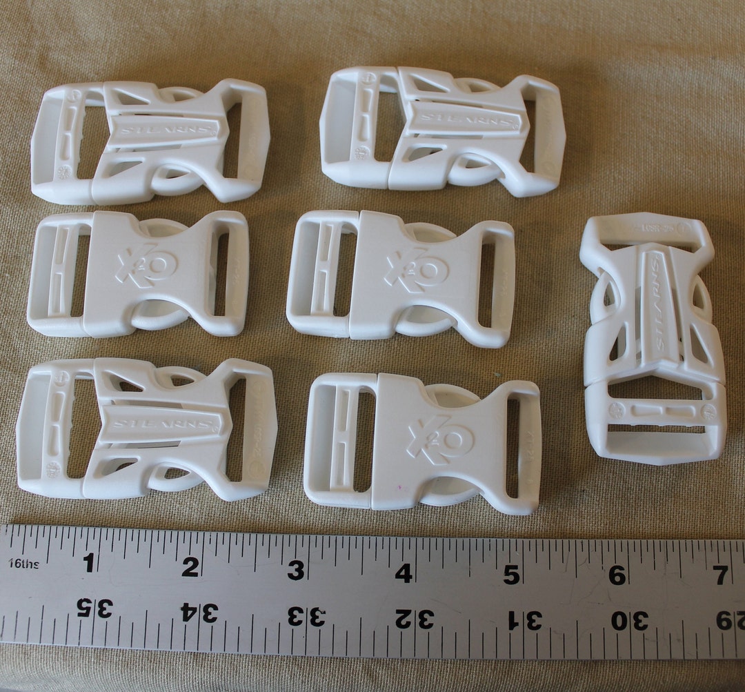 Reclaimed Plastic Buckles Lots and Sets Salvaged Side-release - Etsy