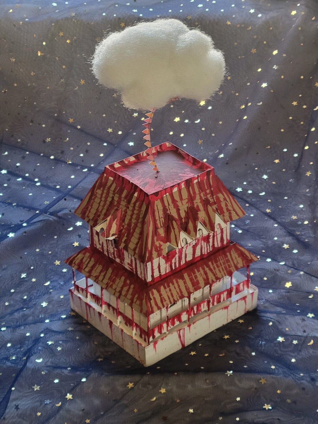 Miniature Nope House With Jean Jacket - Etsy