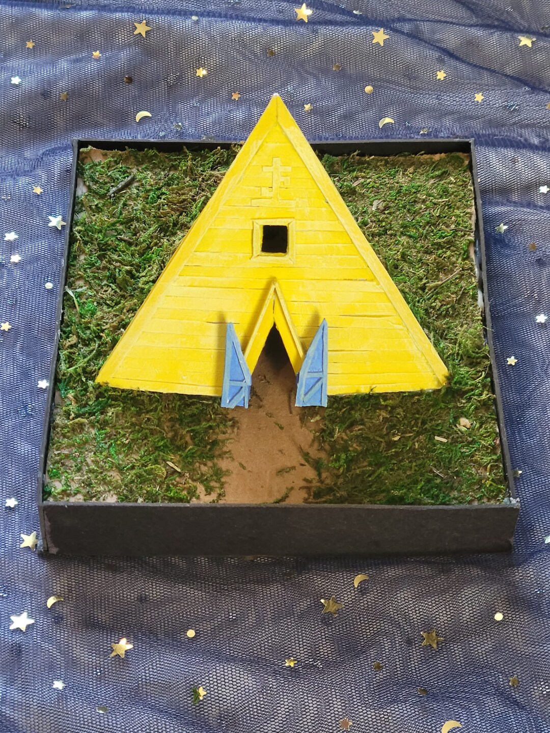 Midsommar Fire Temple Light up Diorama - Etsy