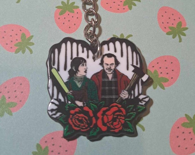 The Shining Couple - Jack and Wendy Keychain - Etsy