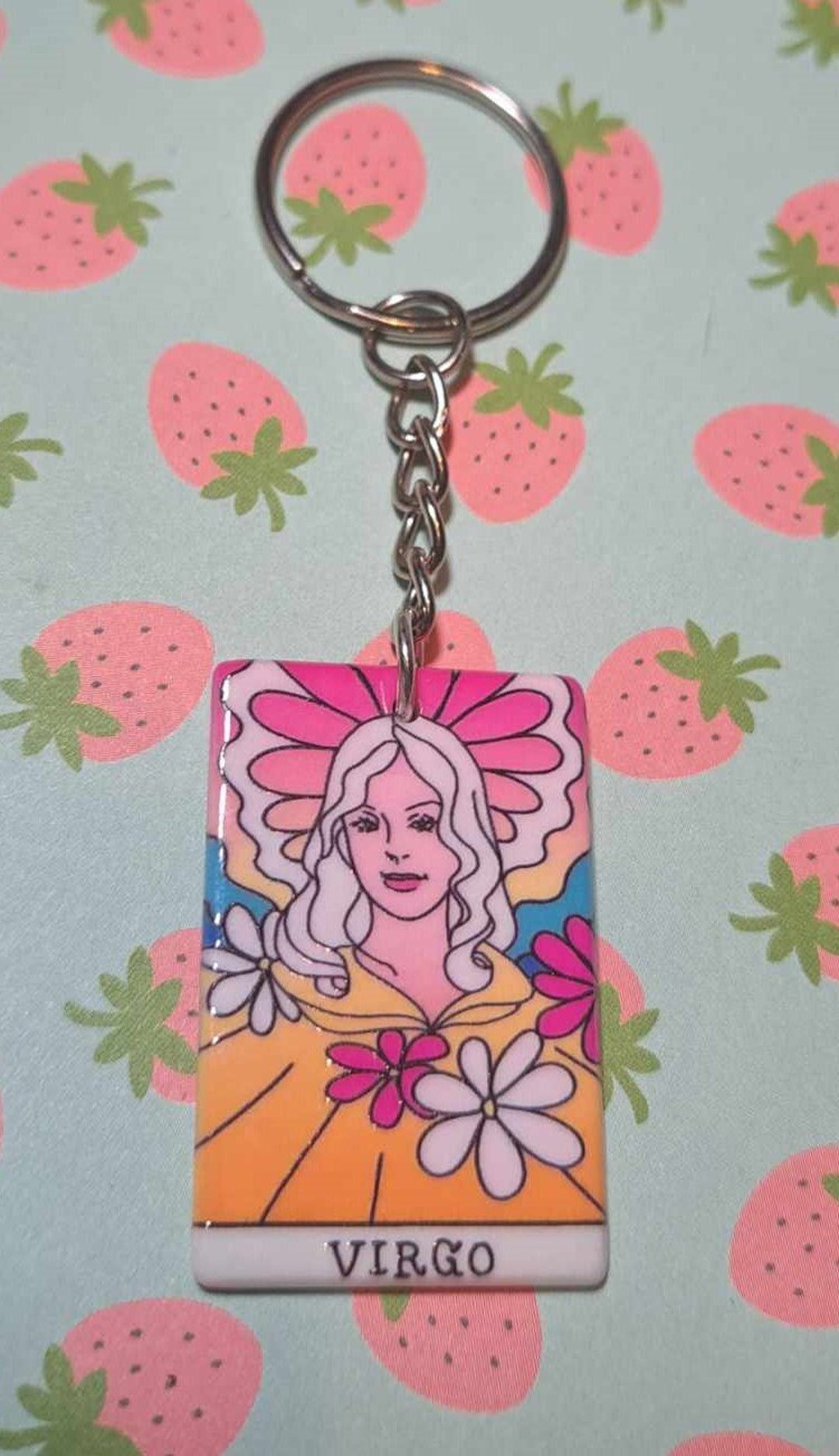 Horoscope - Virgo Keychain - Etsy