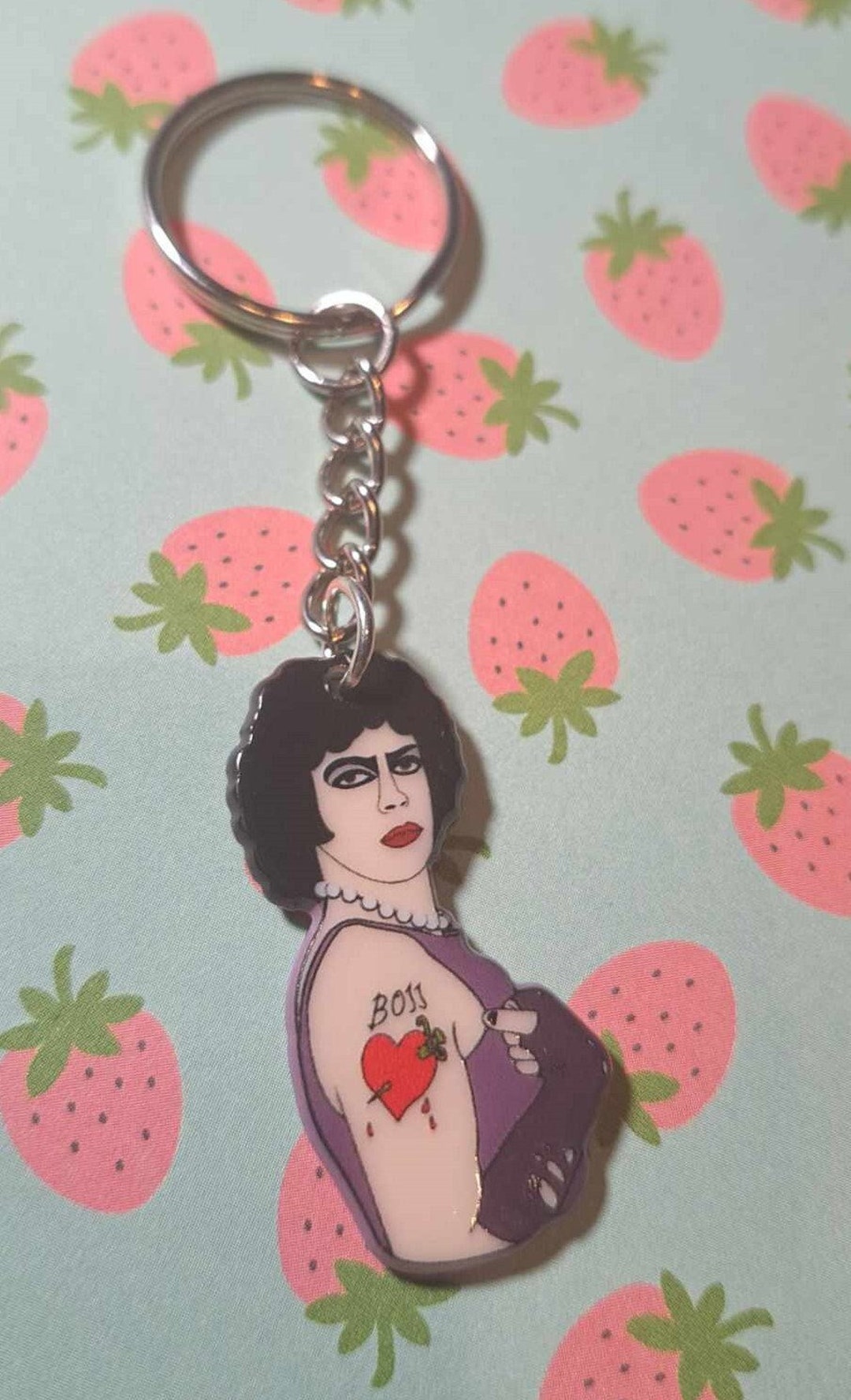 Rocky Horror - Dr. Frank-n-furter Boss Keychain - Etsy