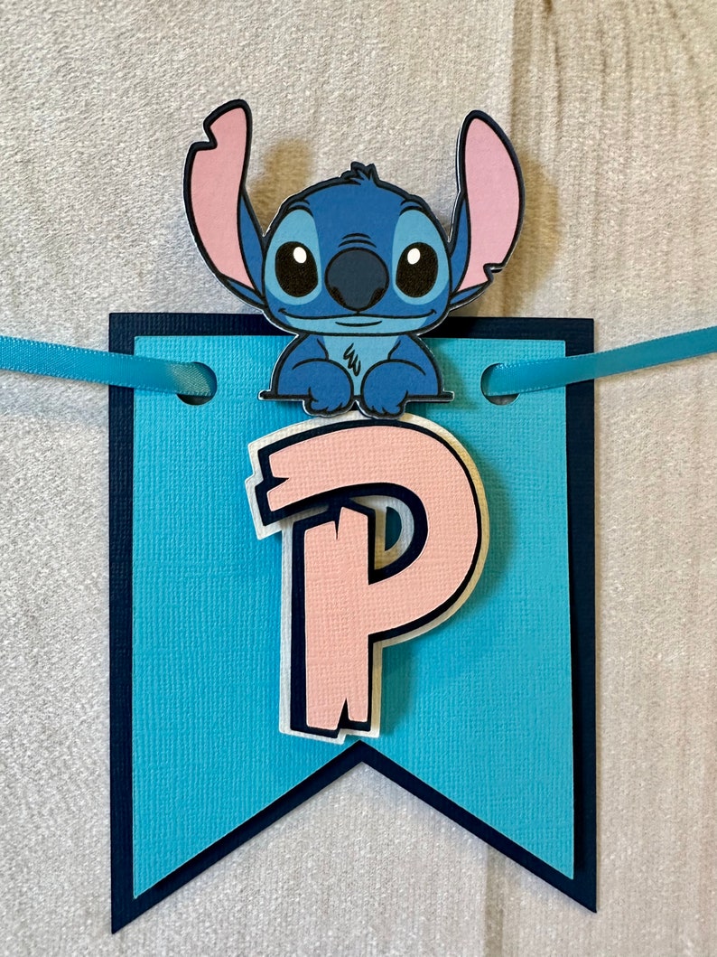 Custom Lilo and Stitch Birthday Party Banner - Etsy