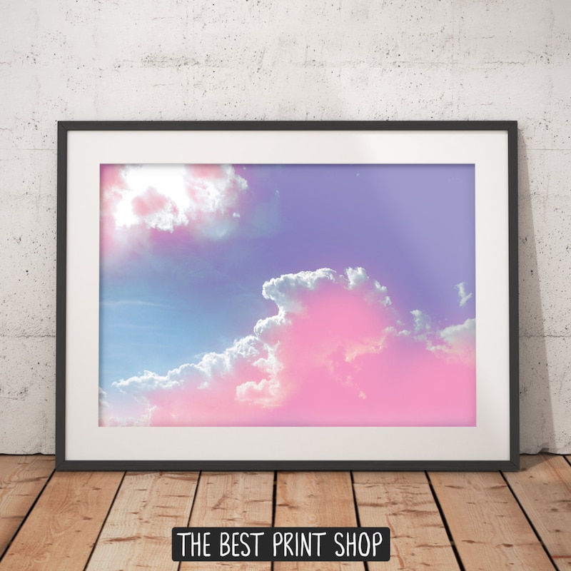 Cloud Art Print - Etsy