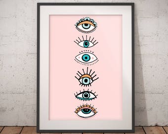 Eye illustration | Etsy