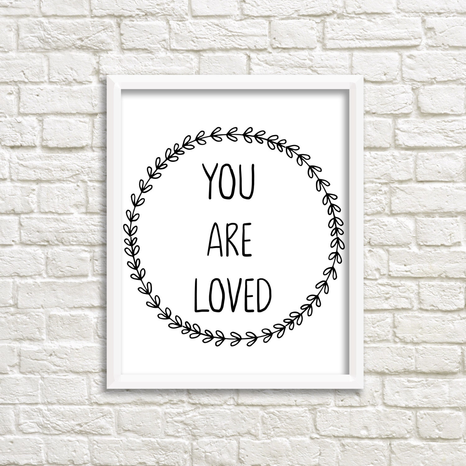 You Are Loved Sign, Nursery Decor, Love Print, Printable Nursery Art ...