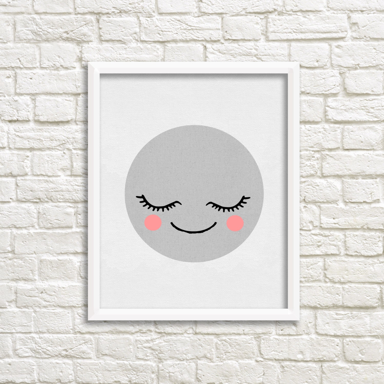 Happy Face Poster Children's Wall Art,instant Download,kids Poster ...