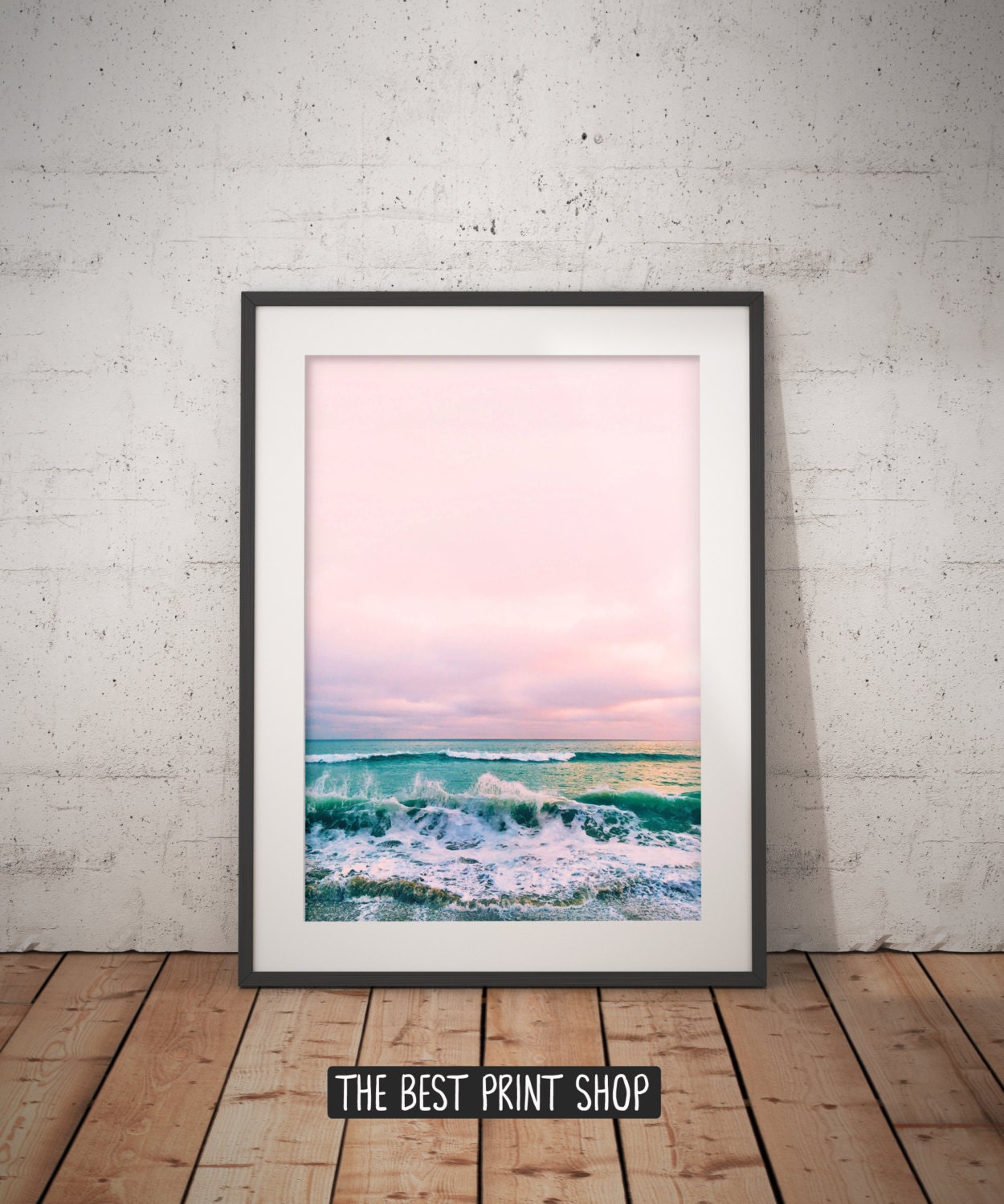 Beach Print, Coastal Photo Wall Art, Ocean Print, Coastal Beach ...