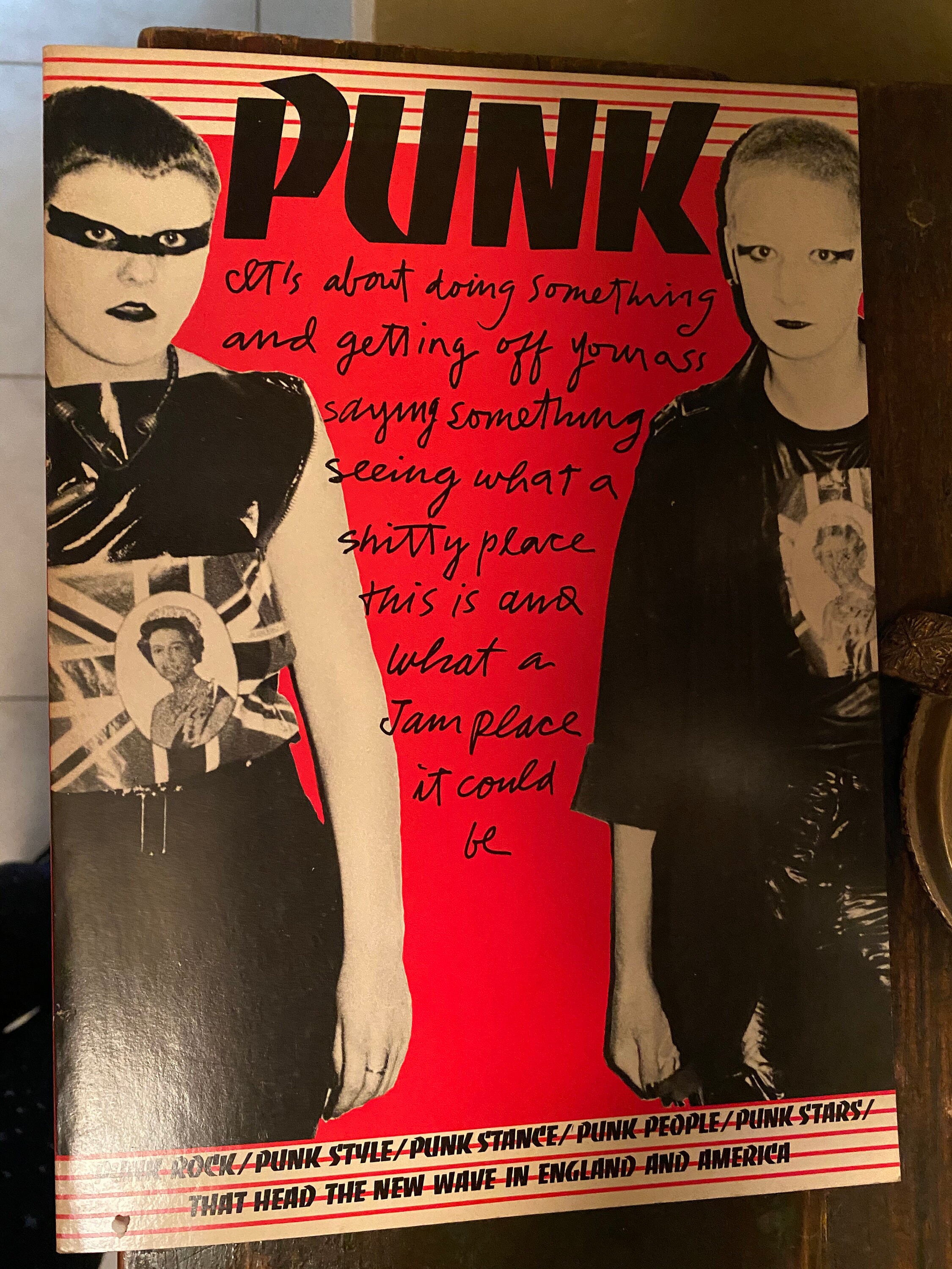 PUNK by Isabelle Anscombe & Dike Blair **like New** RARE 1978 Book ...