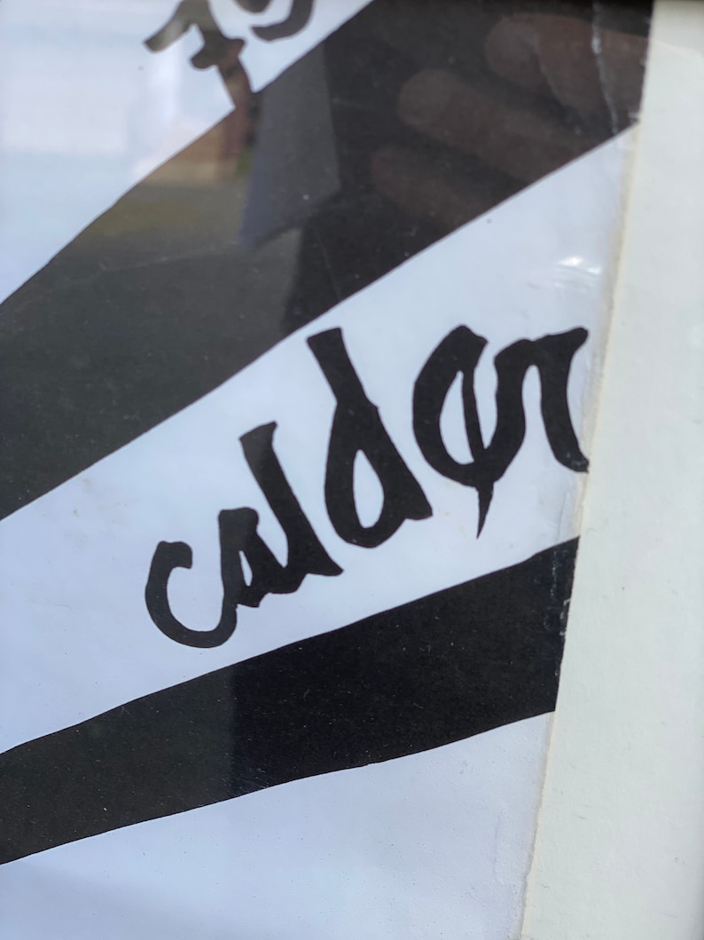 Alexander Calder Artists LITHOGRAPH Framed Under the Sun Signed 28” X ...