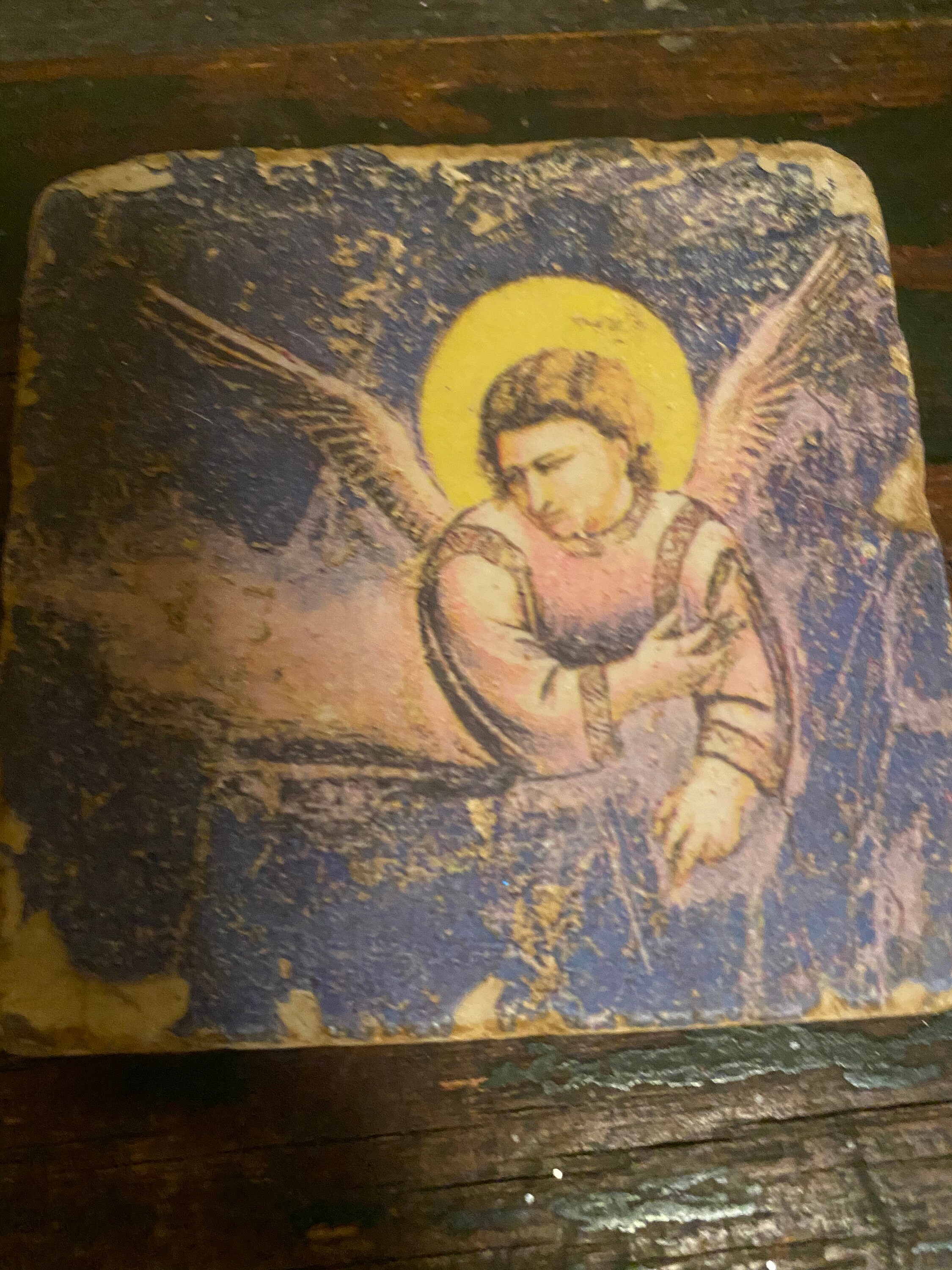 Vintage Lot of 3 Decorative Art Tiles angels 4 - Etsy