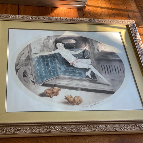 Louis Icart Prints With Dogs - Etsy