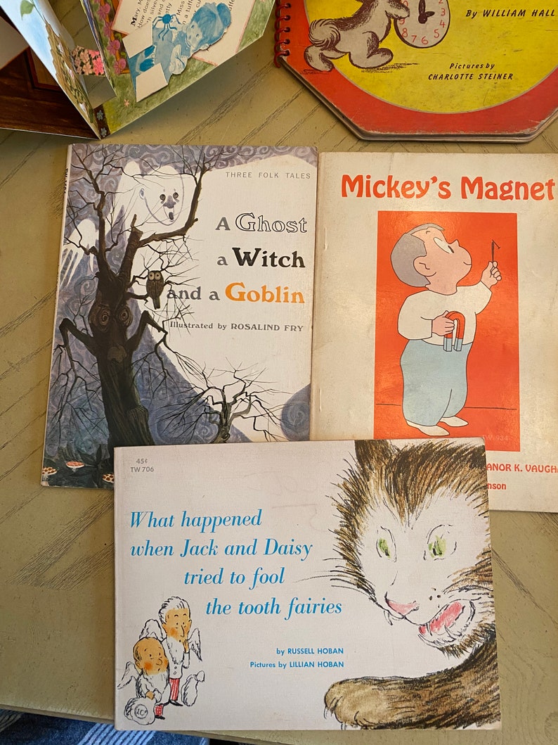 11 Vintage Childrens Books Rare 1940s-1970 - Etsy