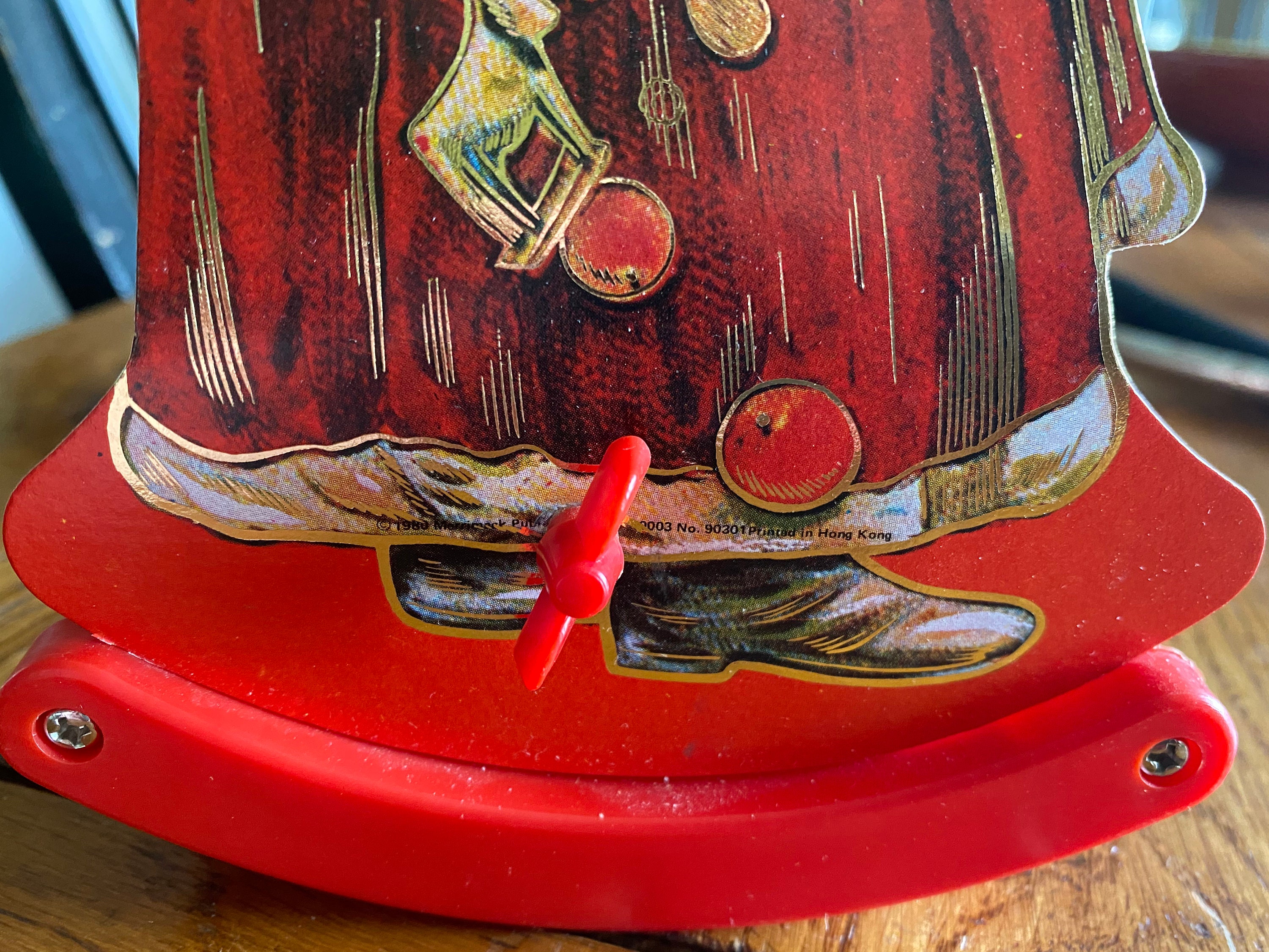 Vintage Shackman NY Old Fashioned Mechanical Rocking Santa 1980 in ...