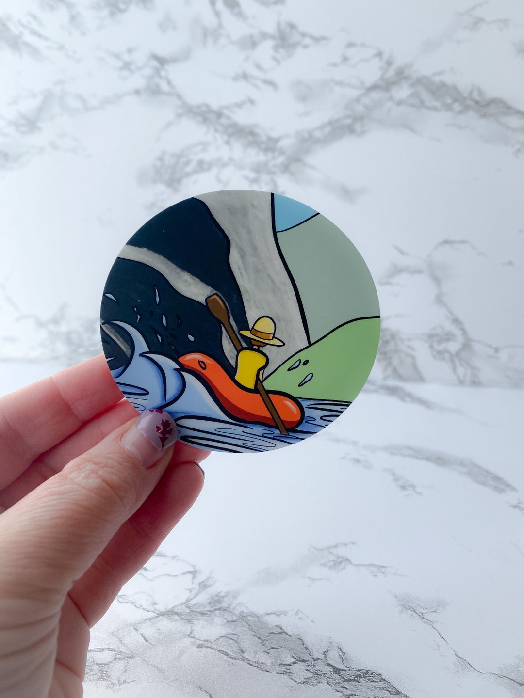 Green River Rafting Sticker Water Bottle Sticker Water Proof - Etsy