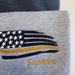 911 Dispatcher Sweatshirt, Thin Gold Line Flag Dispatcher Shirt, First ...