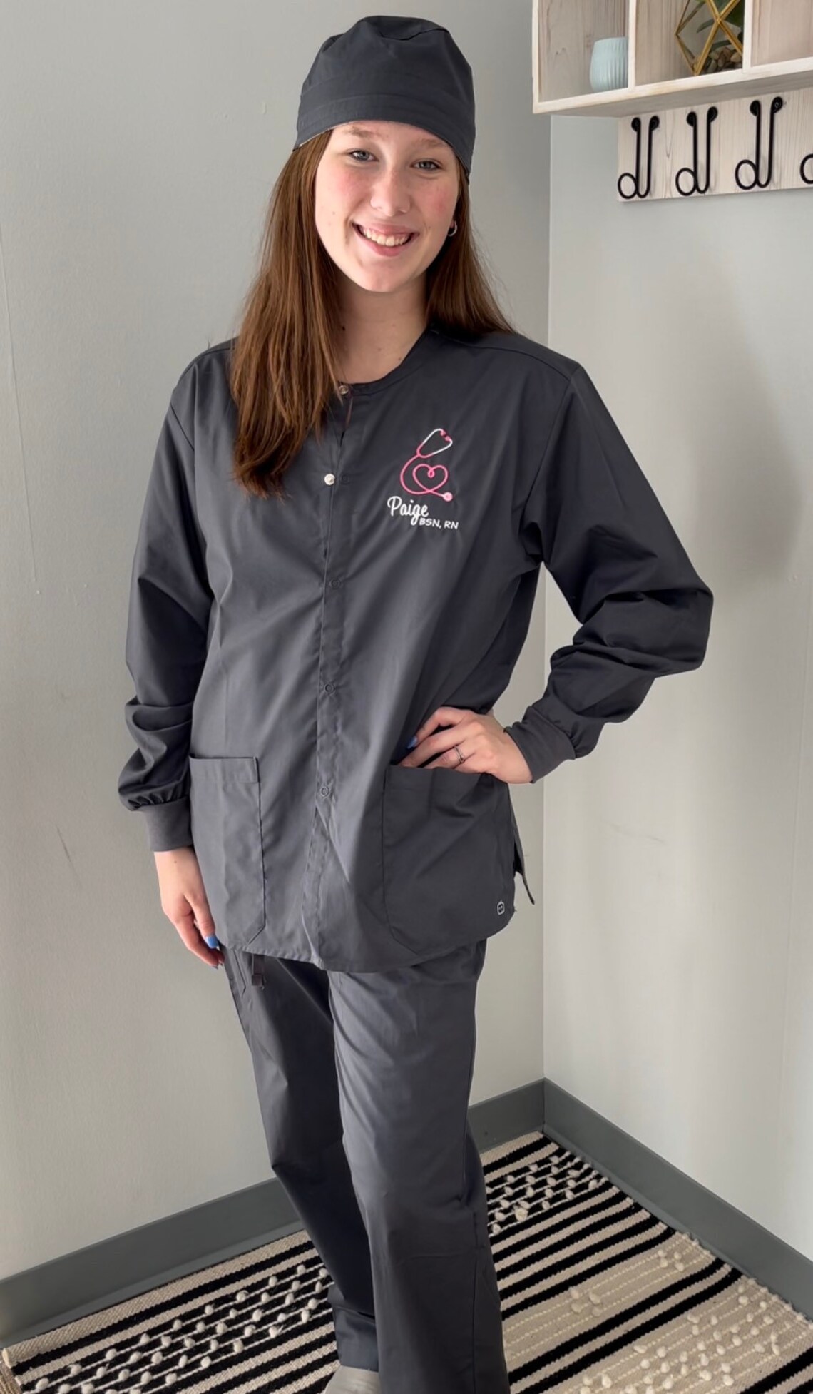 Personalized Scrub Jacket or Scrub Top Ladies or Unisex - Etsy