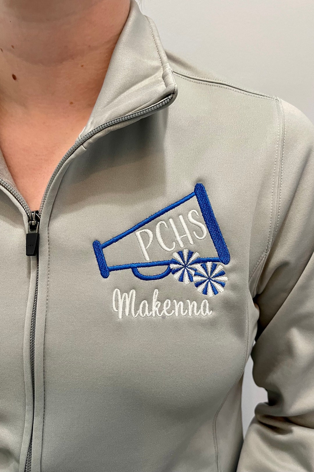 Cheer Jackets, Gift for Cheer Team Cheerleader or Cheer Mom, Full Zip ...