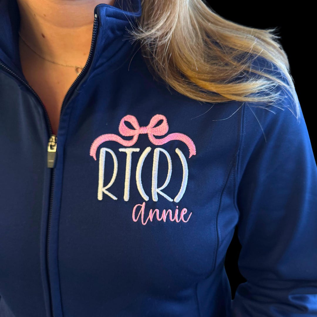 Personalized Rad Tech Jacket: Embroidered Radiology Technologist Gift ...