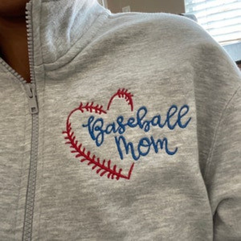 Baseball Mom Sweatshirt Personalized Baseball Mom Gift - Etsy