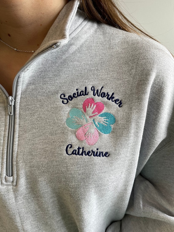 Social Worker Shirt Case Manager Gift Pullover Sweatshirt - Etsy