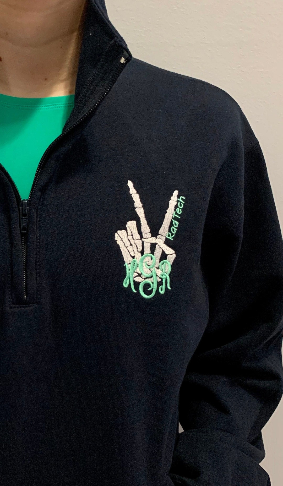 Rad Tech Sweatshirt, Personalized Monogrammed Gift for Radiation ...