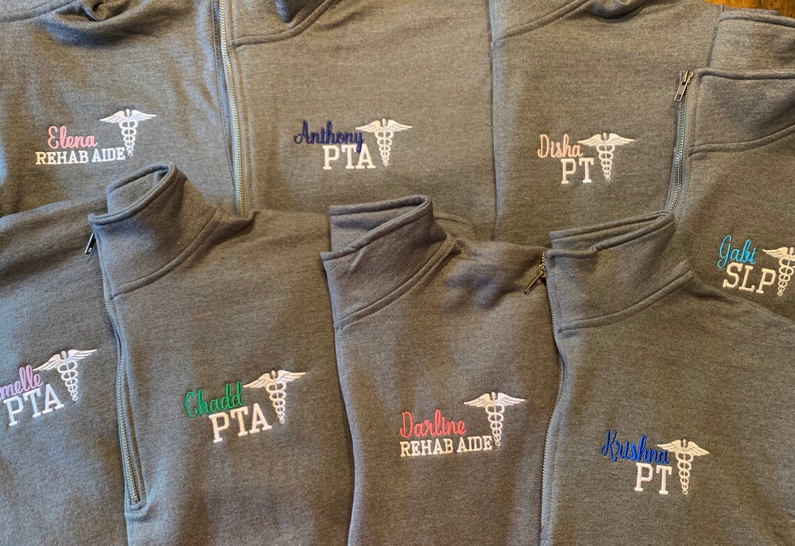 Physical Therapy Office Pullover Sweatshirt Jackets PT PTA | Etsy