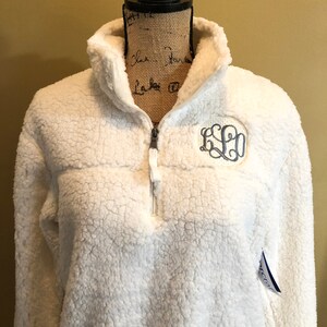 Monogrammed Sherpa Women Personalized Gift for Her Sherpa | Etsy