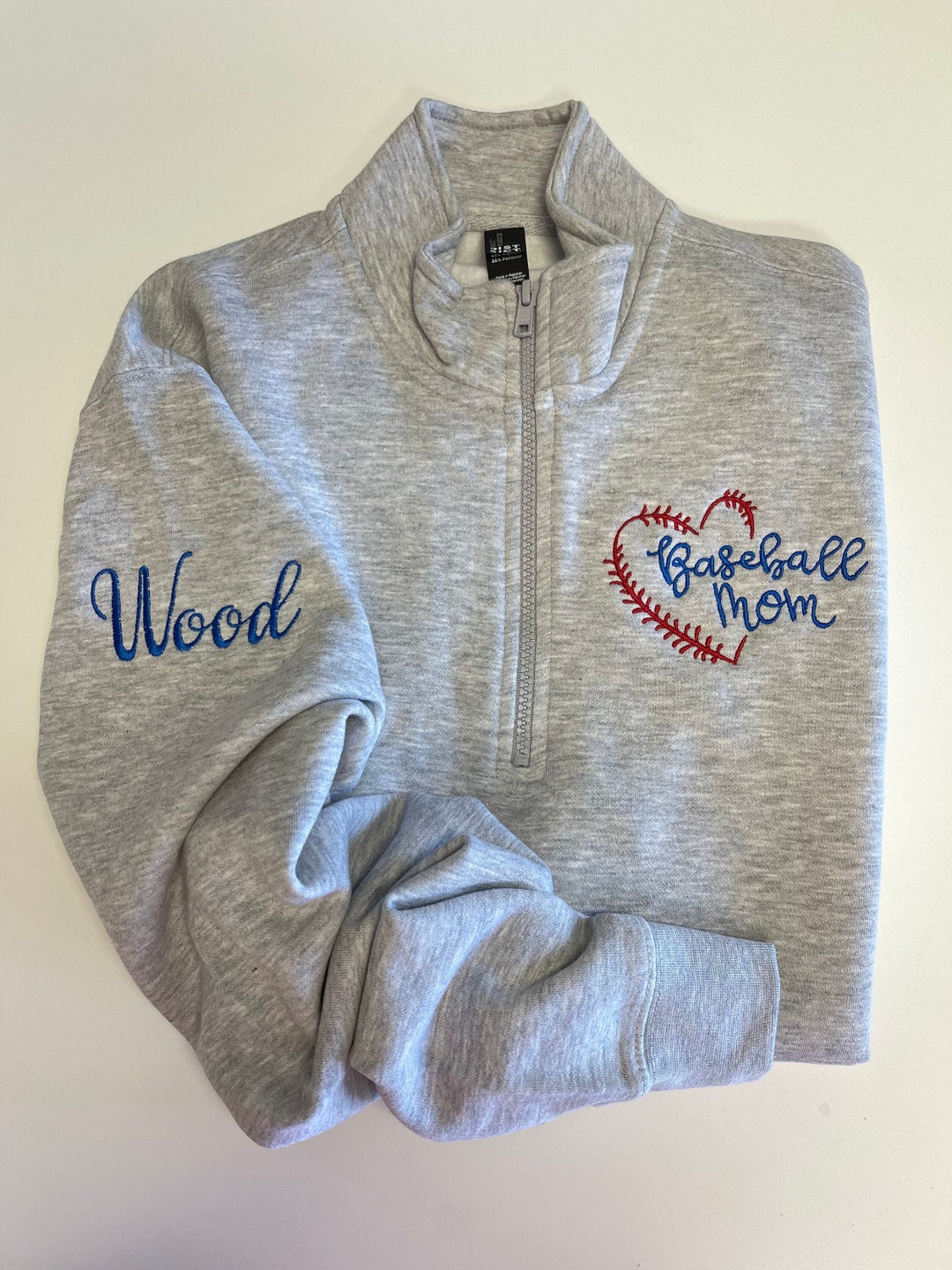 Baseball Mom Sweatshirt, Personalized Baseball Mom Gift, Pullover ...