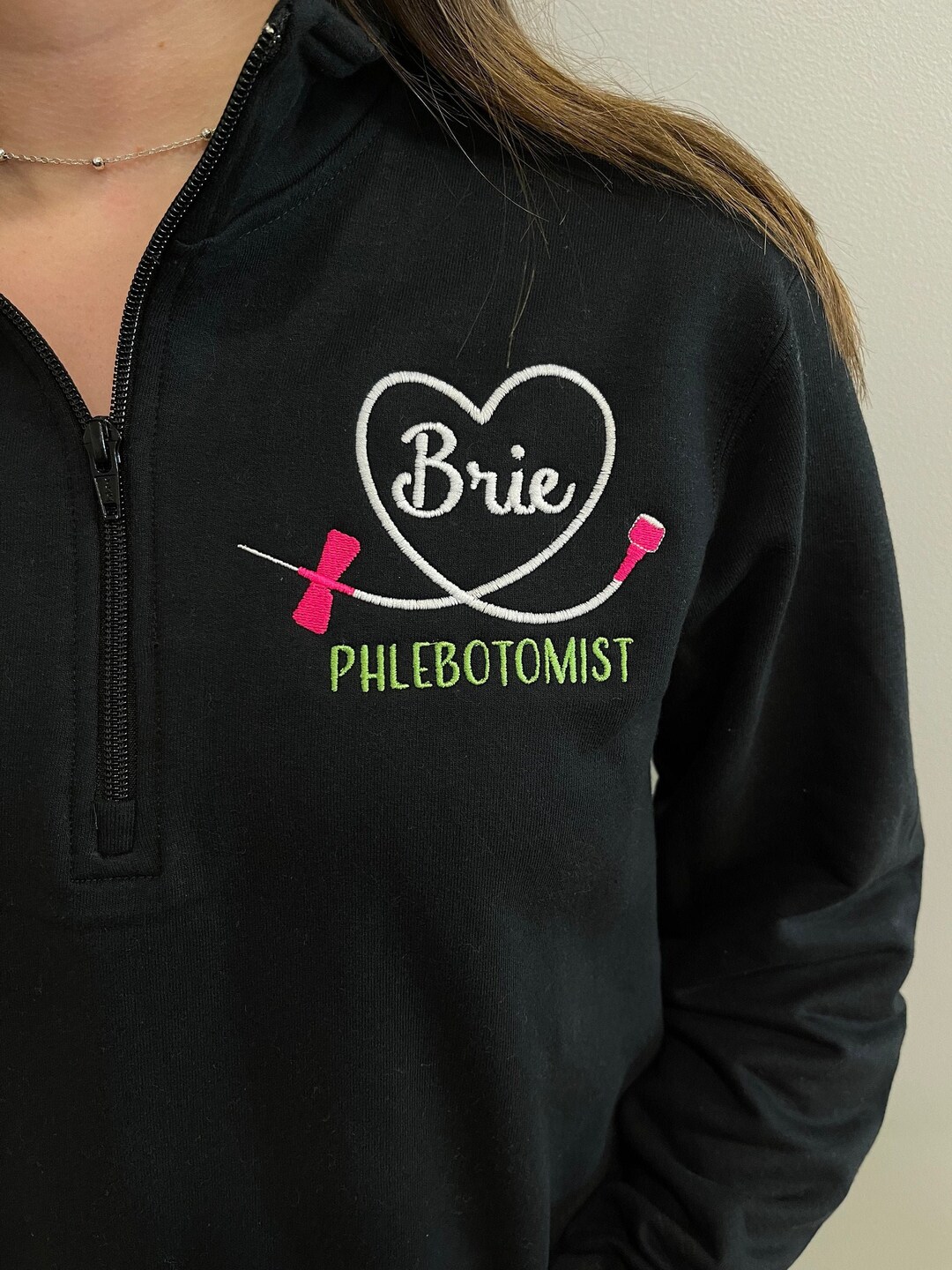 Phlebotomist Jacket, Personalized Phlebotomist Gift, Gift for Nurse ...