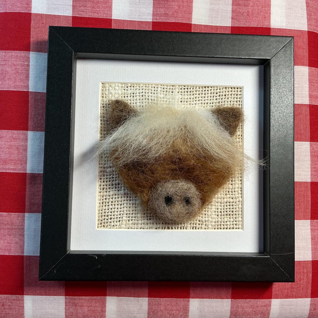 Needle Felted Wool Art : Hamish the Highlander - Etsy