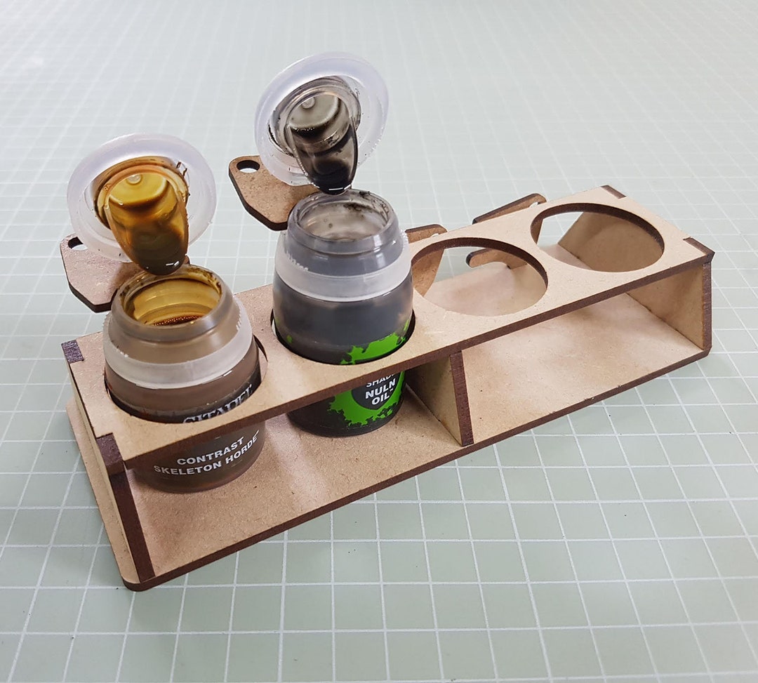 No Spill Caddy With "pot Dogs" (lid Clips), Anti Spill, - Citadel GW ...