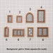 Miniature Window Frames With 'leaded' Effect. Wargames Scenery, Terrain ...