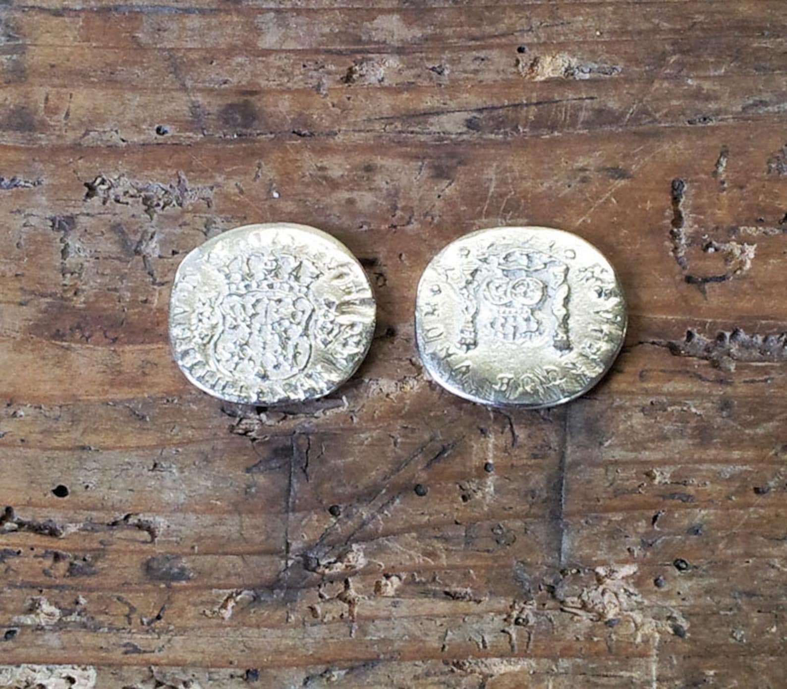 Ten Replica 'pieces of Eight' Coins - Etsy UK