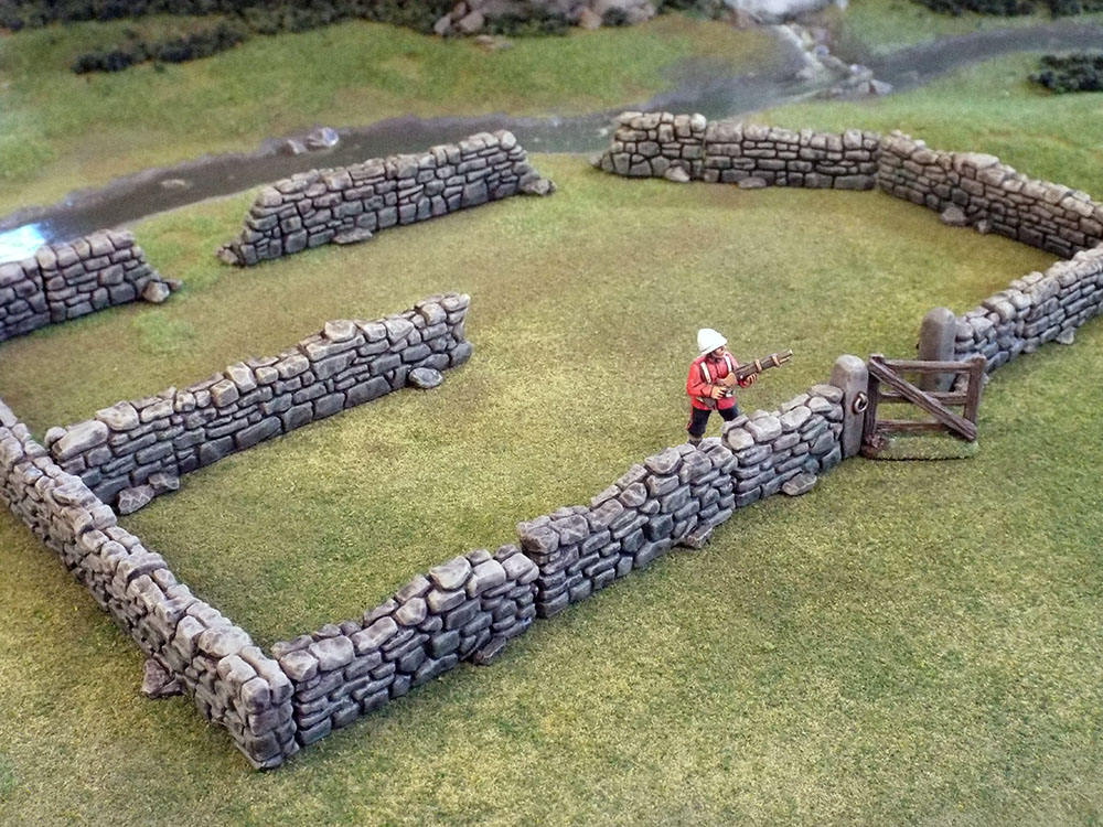 Field Wall Stone Wall Set 28mm Resin Scenery for Tabletop - Etsy