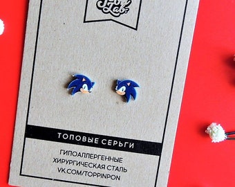 Sonic earrings | Etsy