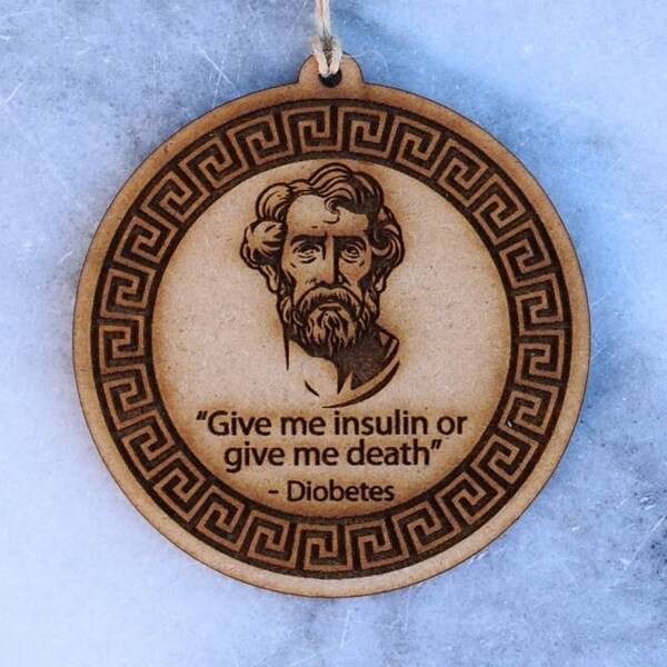 Diabetes Ornament - Etsy