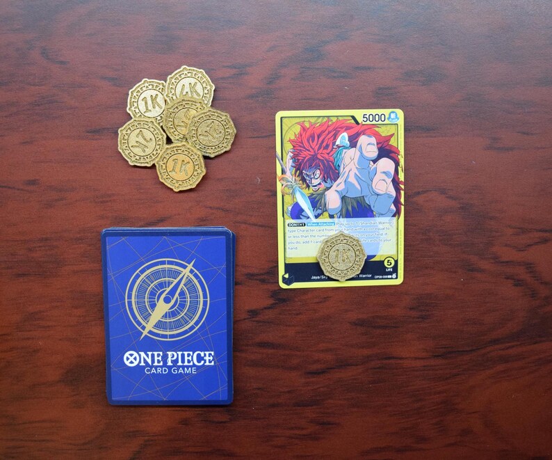 One-piece Pirate Doubloon Counter Tokens - Etsy