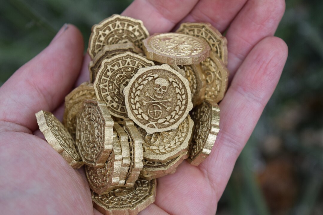 Geocaching Swag Pirate Tokens - Etsy