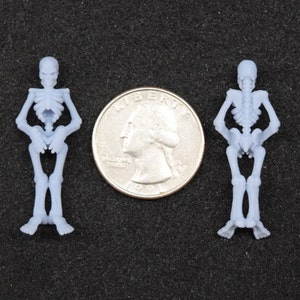 Mini Skeleton Corpse Scatter Terrain D&D, Dioramas, Book Nooks - Etsy