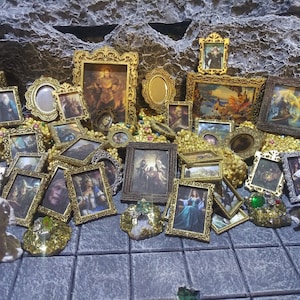 28mm Dungeon Treasure Painting Frames - Etsy