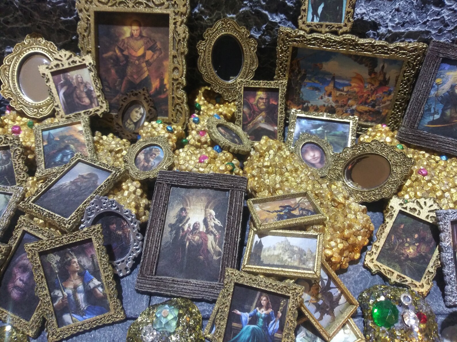 28mm Dungeon Treasure Painting Frames - Etsy