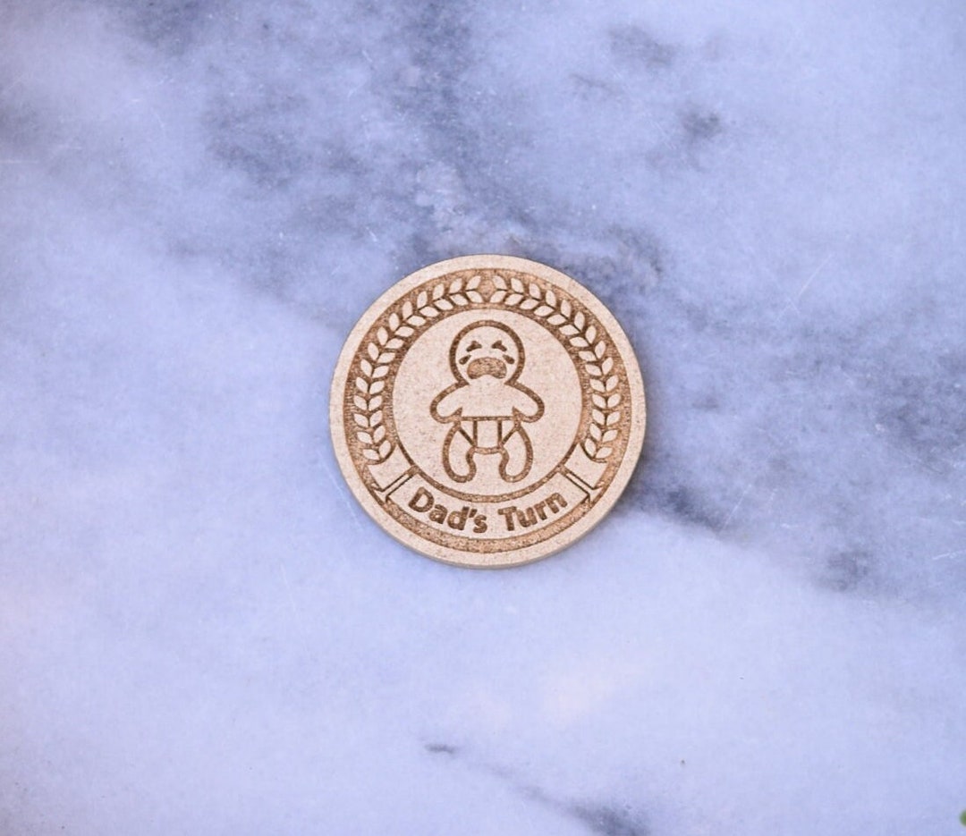 Decision / Turn Coin, Baby Shower Gift - Etsy