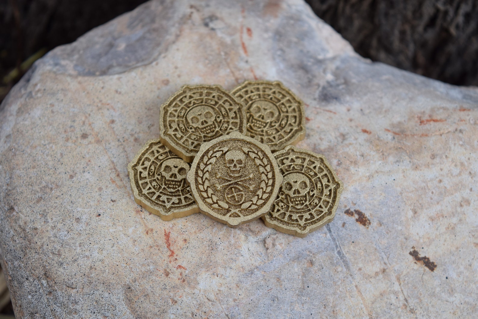 Geocaching Swag Pirate Tokens - Etsy