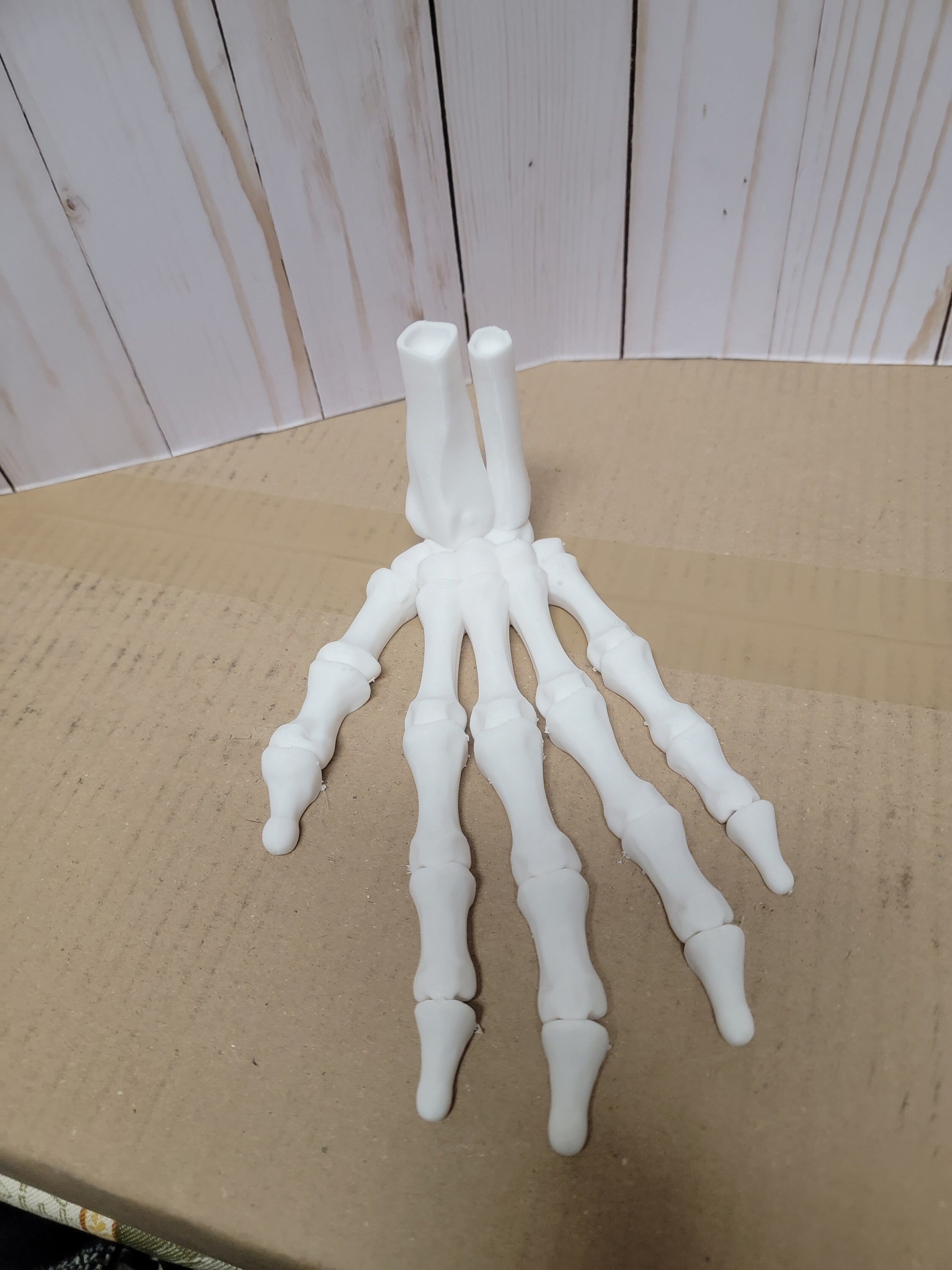 3D Printed Flexi Skeleton Hands: Halloween Decor - Etsy