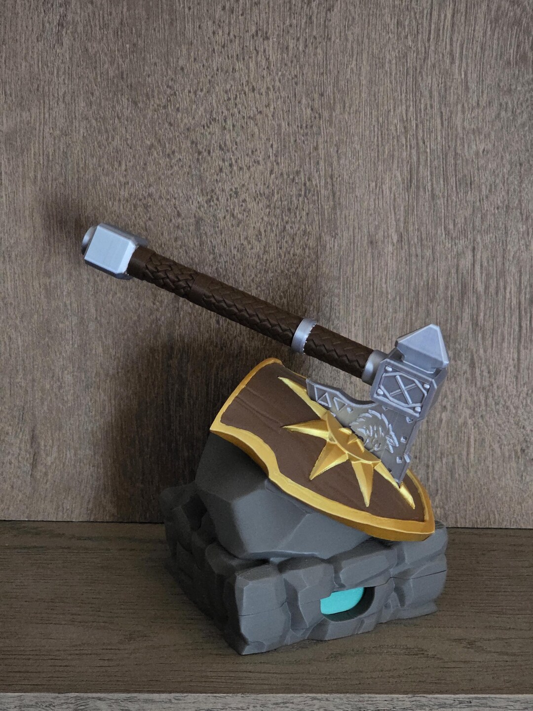 Axe Post-it Note & Pen Holder – 3D Printed Medieval Desk Organizer - Etsy