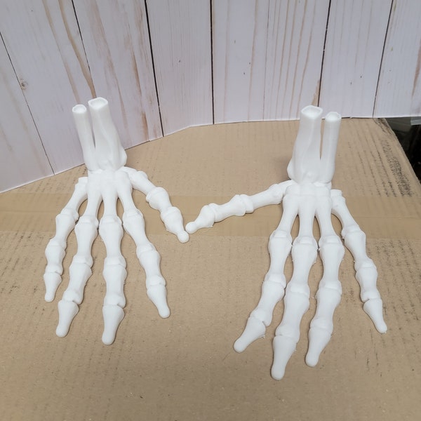 3d Printed Skeleton Hand - Etsy